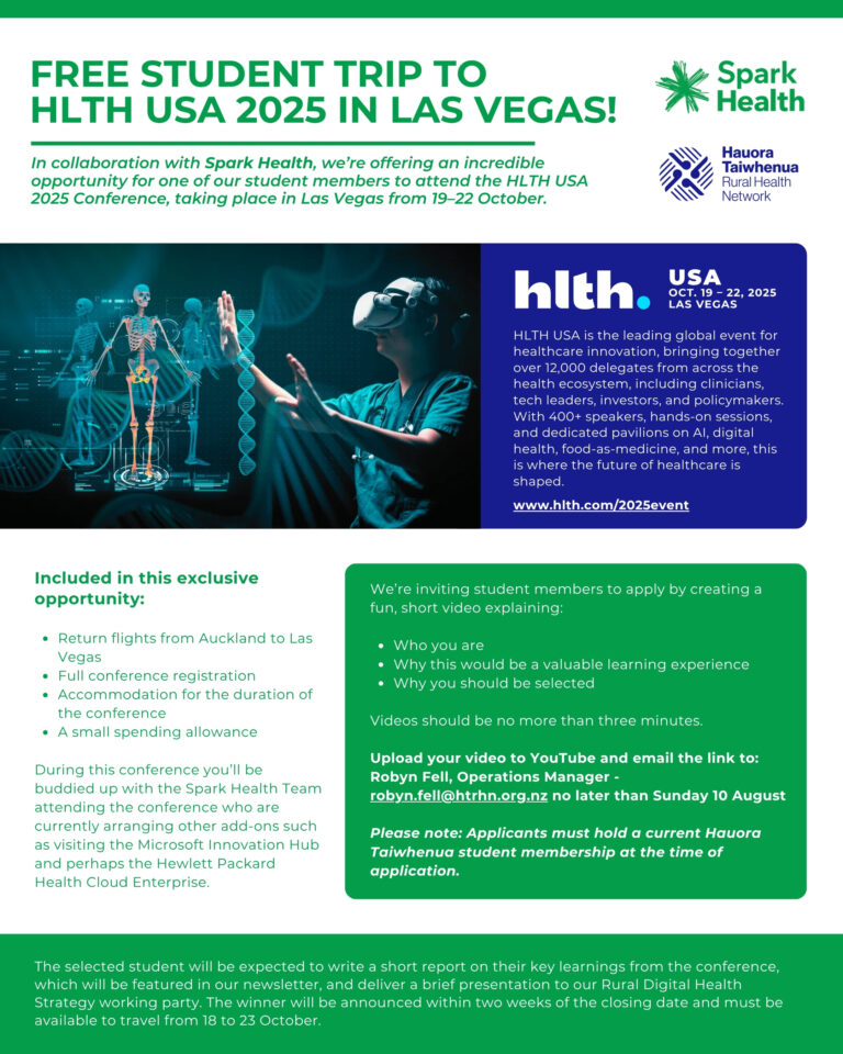 FREE STUDENT TRIP TO @HLTH USA 2025 IN LAS VEGAS! - Hauora Taiwhenua